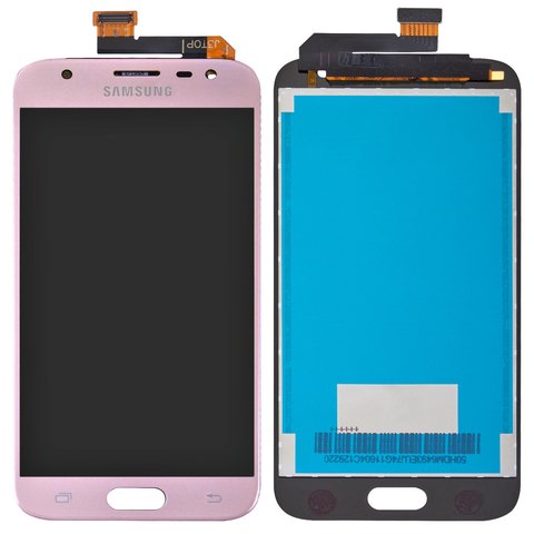 Pantalla LCD puede usarse con Samsung J330 Galaxy J3 (2017), rosado ...