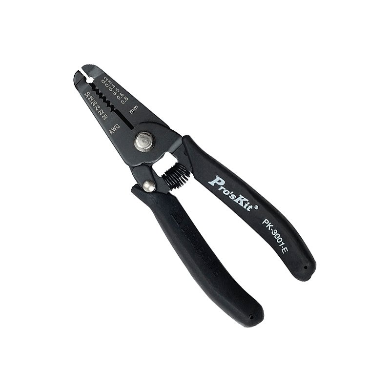 Pro'sKit 1PK-3001E Precision Wire Stripper With Conductive Handle ...
